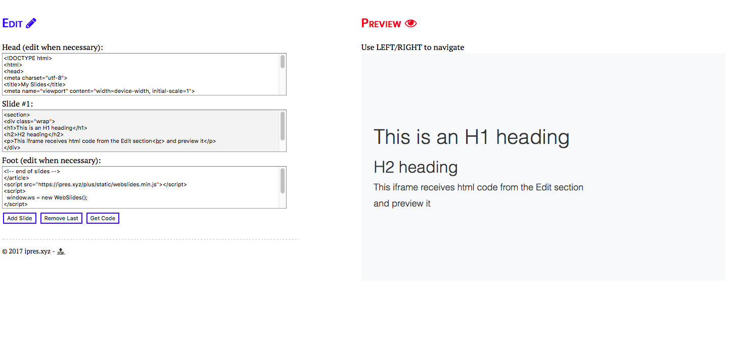 Preview Html Code In Html Page